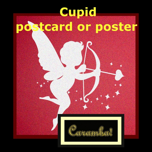 Second Life Marketplace - Cupid postcard or poster