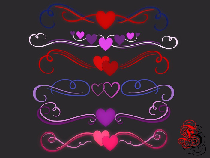 Second Life Marketplace - Frosensum ~ Valentine's Day Heart Shaped Coil ...