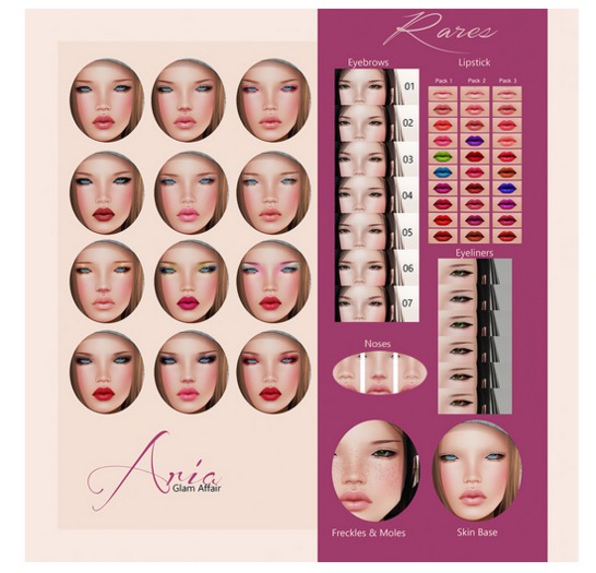 Second Life Marketplace - -Glam Affair - Aria skin ( Asia tone ...