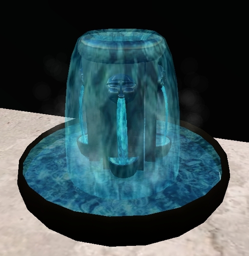 Second Life Marketplace - 5 meter Sculptural Centerpiece Fountain