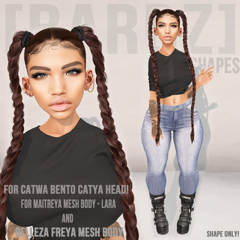 Second Life Marketplace - [BarbZ] Kenzi BENTO Shape (Belleza Freya ...