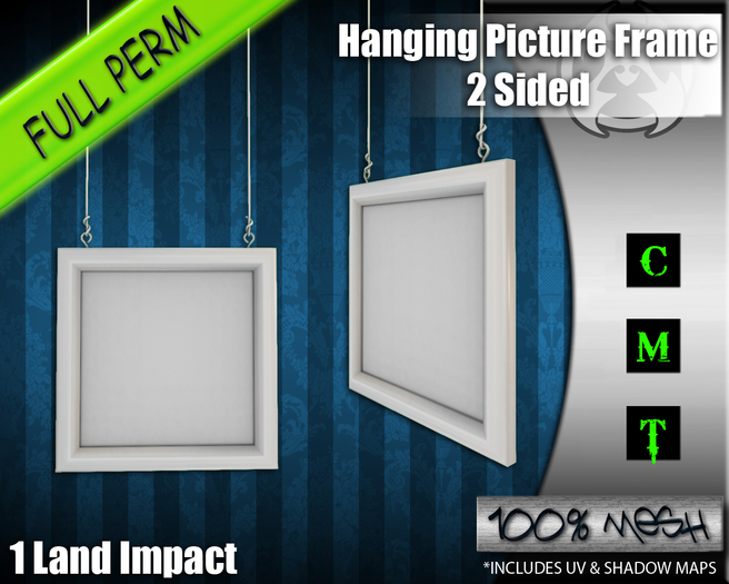 Second Life Marketplace - Morf's Mesh Hanging Picture Frame - Full Perm ...