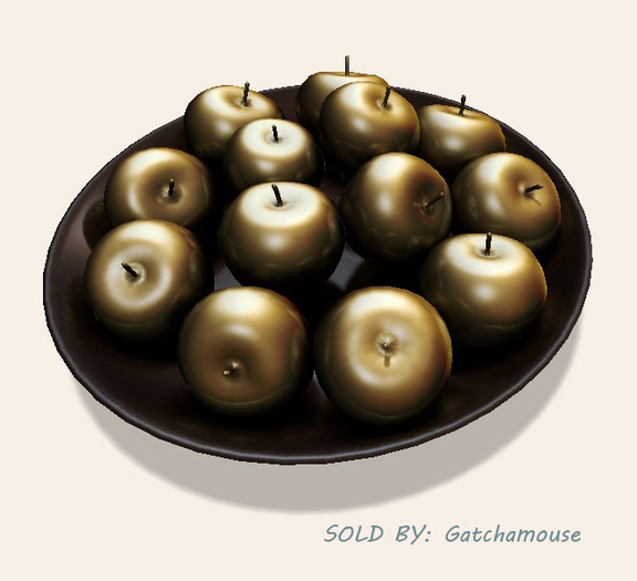 Second Life Marketplace - -David Heather-Golden Apple Bowl