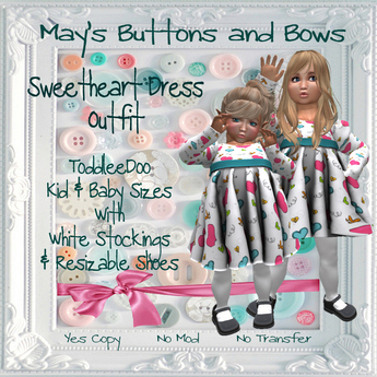 Second Life Marketplace - MBB * Sweetheart Dress Outfit (K&B)
