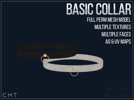 Second Life Marketplace - ::AS:: Full Perm Basic Collar