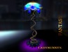 Second Life Marketplace - ⊱•Whimsical Lamps•⊰Leaf lamp Blues { fantasy ...