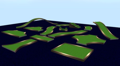 Second Life Marketplace - GREENGRASS (sim stone walkway, pathway kit ...