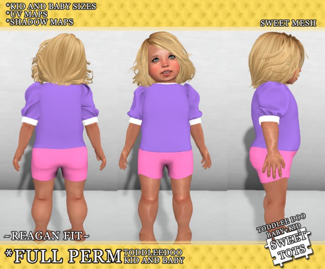 Second Life Marketplace - ~*Sweet Mesh*~ FULL PERM F17~ Reagan Fit