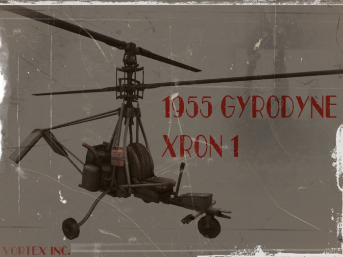 Second Life Marketplace - BOX VORTEX GYRODYNE 1955