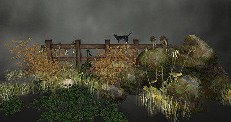 Second Life Marketplace - [Cursed Angels] Fence prop&Couples poses