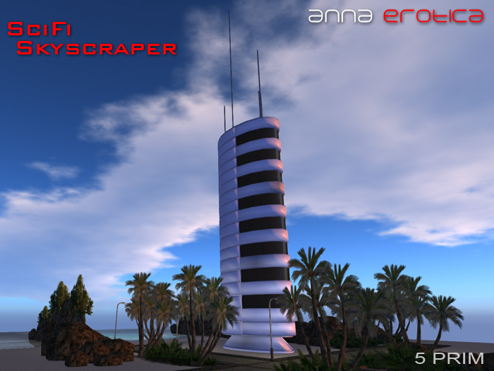 Second Life Marketplace - Anna Erotica - SciFi Skyscraper