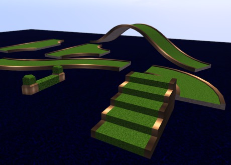 Second Life Marketplace - GREENGRASS (sim stone walkway, pathway kit ...