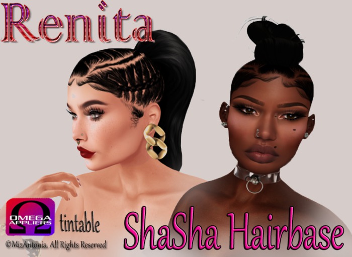 Second Life Marketplace - Renita:: ShaSha HairBase Omega Applier