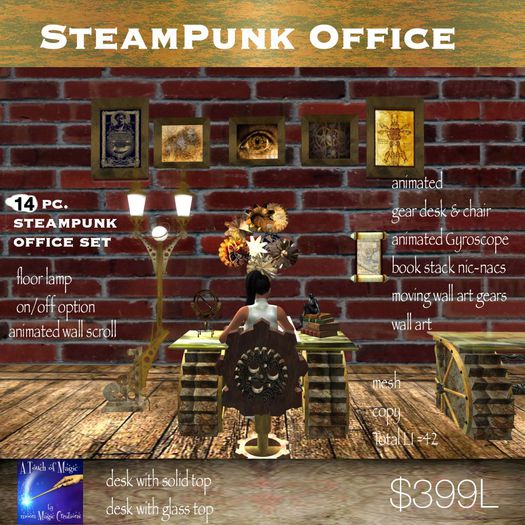 Steampunk Office Chair