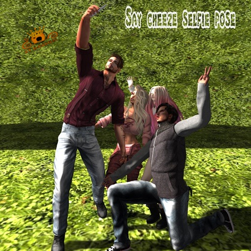 Second Life Marketplace - ZT say cheeze selfie pose