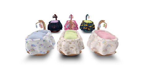 Second Life Marketplace - Baby Vampire Crib V1 Mesh
