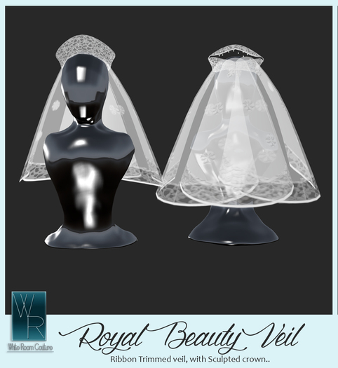 Second Life Marketplace - WRC Royal Beauty Veil