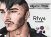 Second Life Marketplace - [Hipster Style] Rhys Facial Hair WHITE