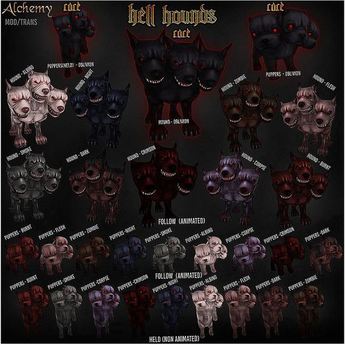 Second Life Marketplace - Alchemy - Hell Hound - Smoke [box]