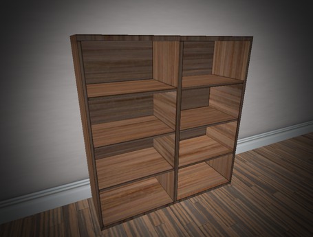 Second Life Marketplace - Mesh Basic Modern Shelf + Texture Changer ...
