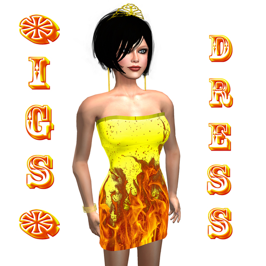 Second Life Marketplace - *IGS* Fire Dress