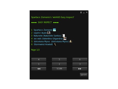 Second Life Marketplace - winHUD Easy Inspect