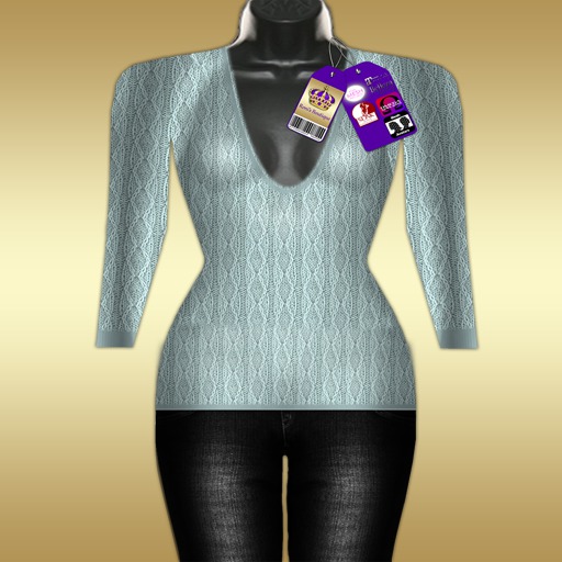 Second Life Marketplace - RB - Diamonds - Eggshell (wear to unpack)