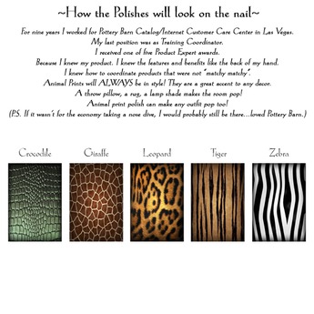 Second Life Marketplace - ~Mani Pedi~ Animalized Polish - Slink HUD