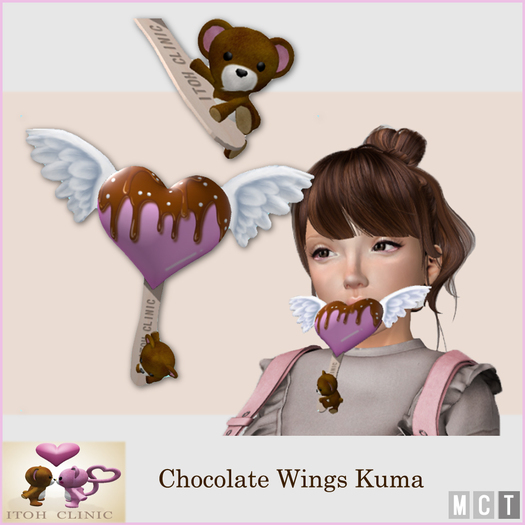 Second Life Marketplace - +ITOH CLINIC+Choco heart kuma