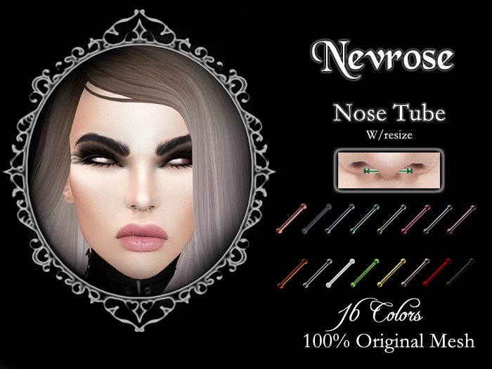 Second Life Marketplace - Nose Tube "wear"