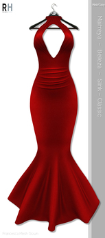Second Life Marketplace - !Rebel Hope - Francesca Mesh Gown Ruby