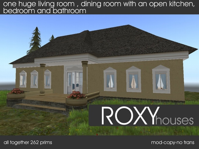 Second Life Marketplace - ROXY HOUSE - small manor (262prims) BOXED