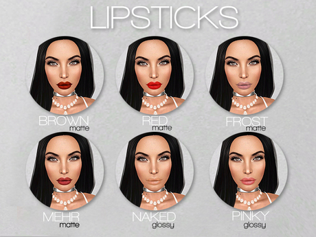 Second Life Marketplace - #allbty Complete Mesh Head Avatars "Kim K"