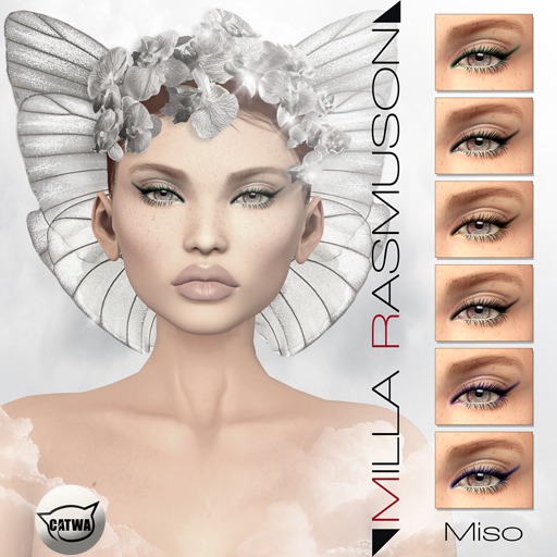 Second Life Marketplace - MRM DEMO "Miso Eyes Makeup Classic/Bento ...