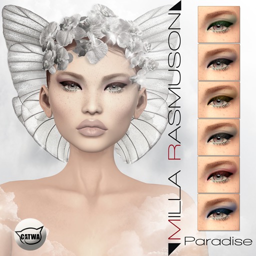 Second Life Marketplace - MRM " Paradise " Eyes Bento /Classic Catwa" V ...