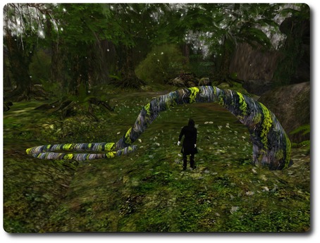 Second Life Marketplace - Fallen Tree Gate 100% Mesh Full Perm