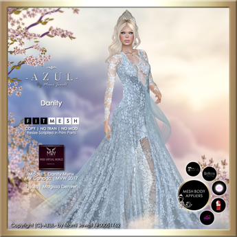 Second Life Marketplace - -AZUL- Danity [MV Canada/MVW2017] /Garnet