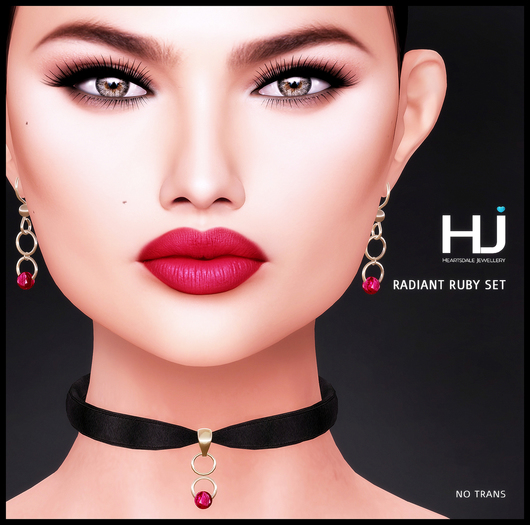 Second Life Marketplace - ***PROMO*** [HJ] Radiant Ruby Set