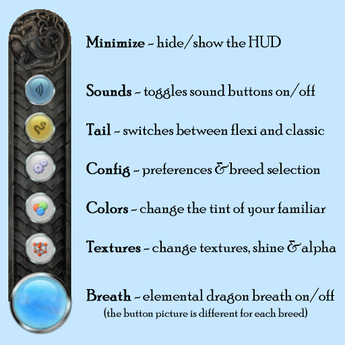 Second Life Marketplace - Shadow Dragon Familiar - Shoulder Pet