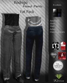 Second Life Marketplace - Res_Rodrigo outfits Fat Pack