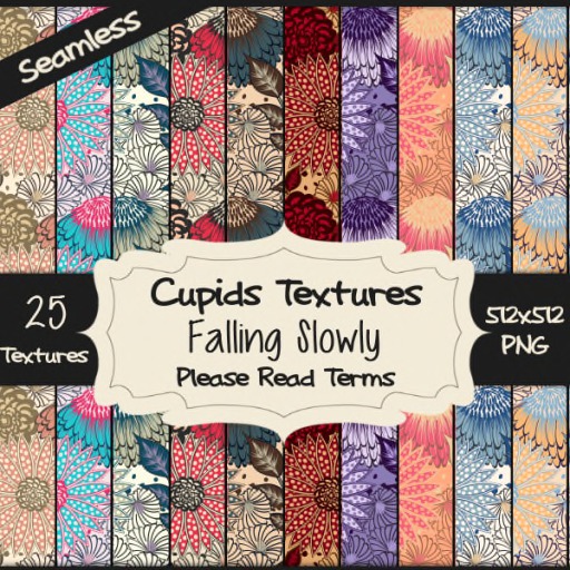 Second Life Marketplace - *Cupids Textures * 25 FALLING SLOWLY