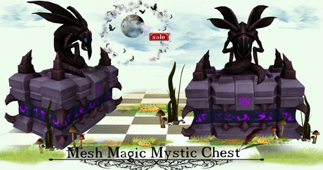 Second Life Marketplace - Mesh Magic Mystic Chest(copy&modify) v. 20