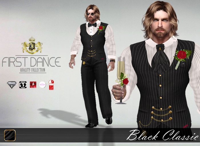Second Life Marketplace - CA AESTHETIC SLINK TMP FIRST DANCE OUTFIT CLASSIC