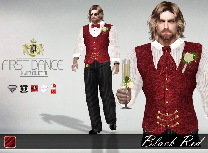 Second Life Marketplace - CA AESTHETIC SLINK TMP FIRST DANCE OUTFIT ...