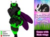 Second Life Marketplace - [Spiritfox] Lovebug -bumble wasp green