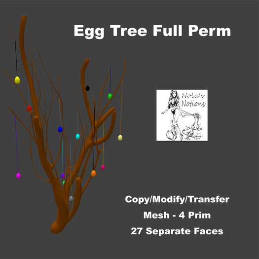 Second Life Marketplace - Egg Tree Full Perm