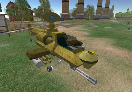 Second Life Marketplace - Gyro's Props - Apache/Commanche Hybrid Attack ...