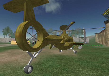 Second Life Marketplace - Gyro's Props - Apache/Commanche Hybrid Attack ...