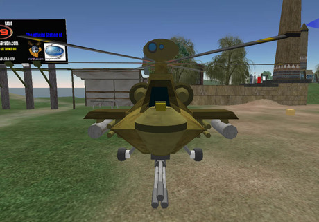 Second Life Marketplace - Gyro's Props - Apache/Commanche Hybrid Attack ...