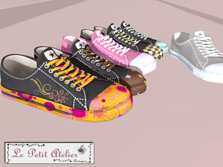 Second Life Marketplace - Sneakers 12 Designs